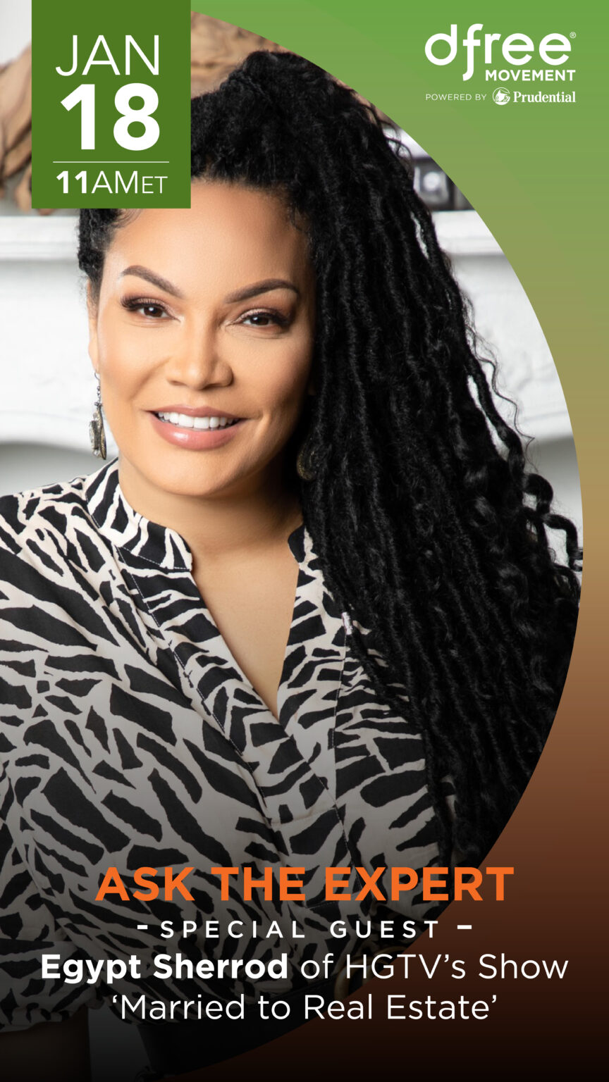 Egypt Sherrod of HGTV's Show 'Married to Real Estate' - dfree Movement
